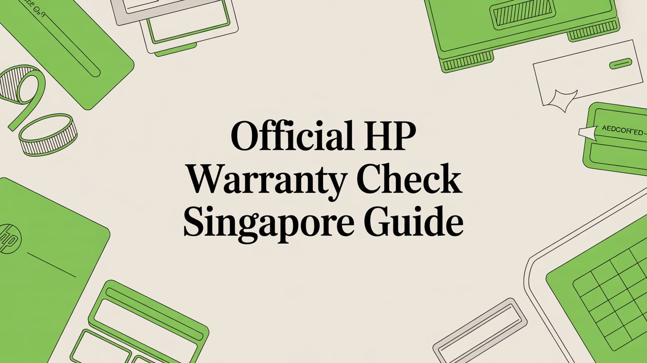 Official HP Warranty Check Singapore Guide | myhalo