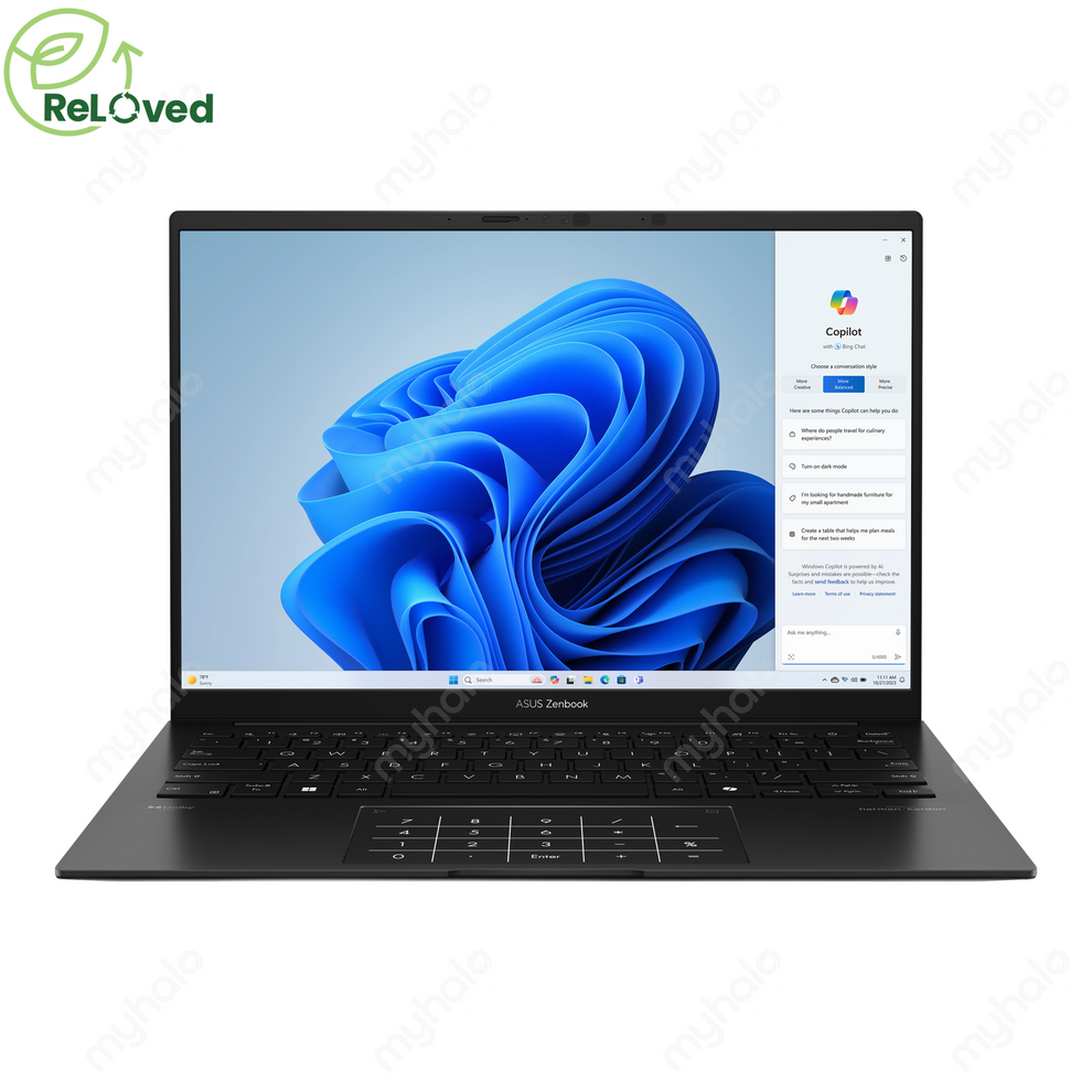 ASUS ZENBOOK 14 OLED (U7-1/32GB/1TB) (TOUCHSCREEN) | myhalo