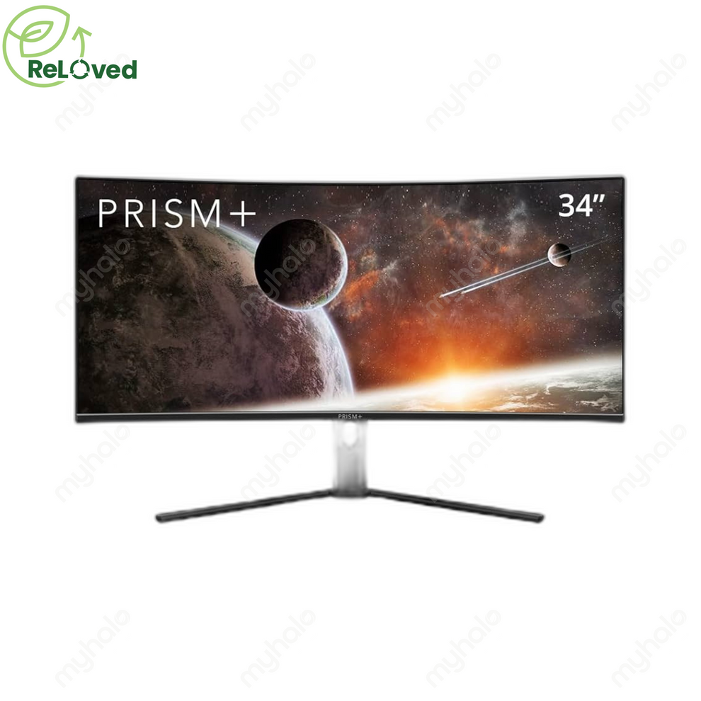 PRISM+ 34-inch X340 PRO GAMING MONITOR (ULTRAWIDE QHD | 165Hz) | myhalo